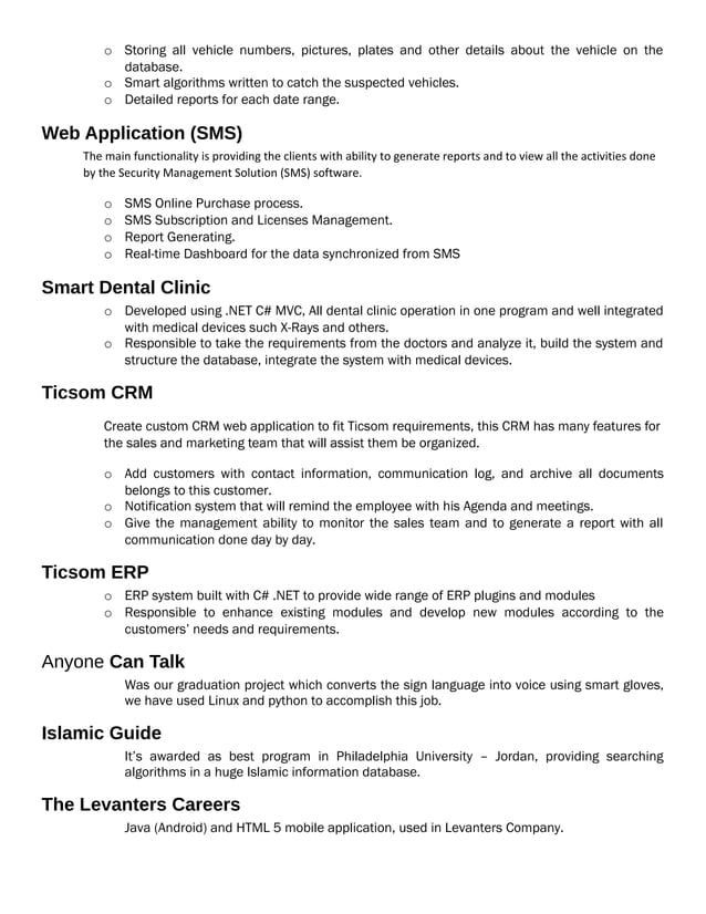 Moayad Rayyan Cv | PDF
