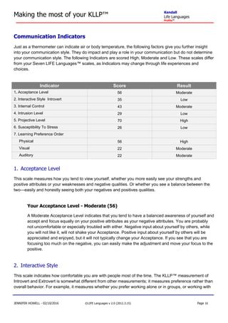 KLLP Profile Jennifer Howell | PDF
