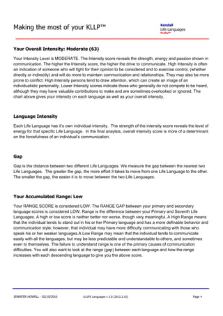 KLLP Profile Jennifer Howell | PDF