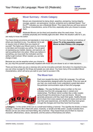 KLLP Profile Jennifer Howell | PDF