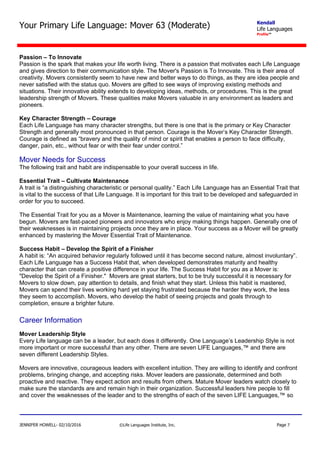 KLLP Profile Jennifer Howell | PDF