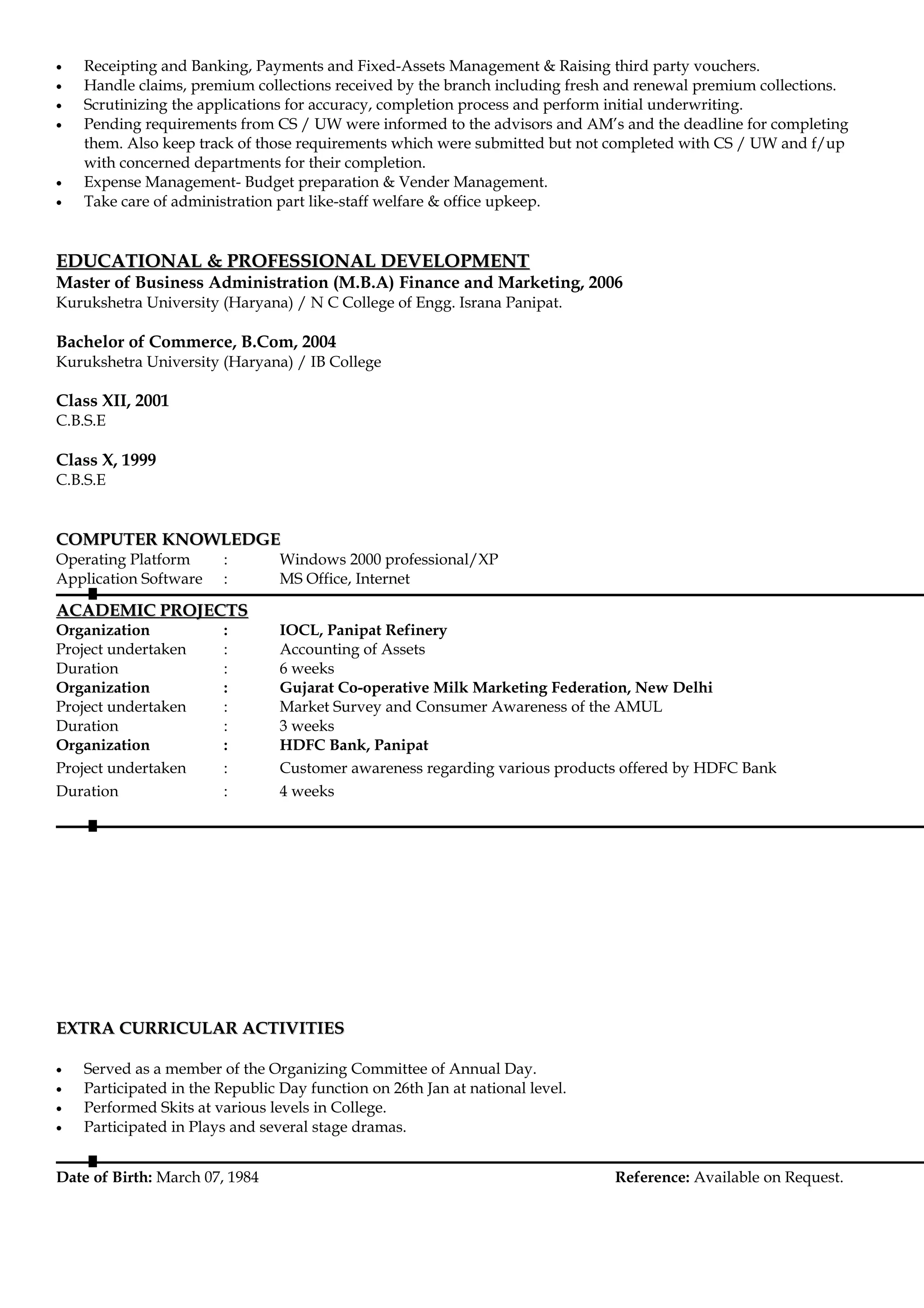 Deepti CV_Updated (1) | DOC