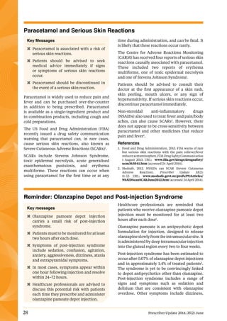 Prescriber Update June 2014 | PDF