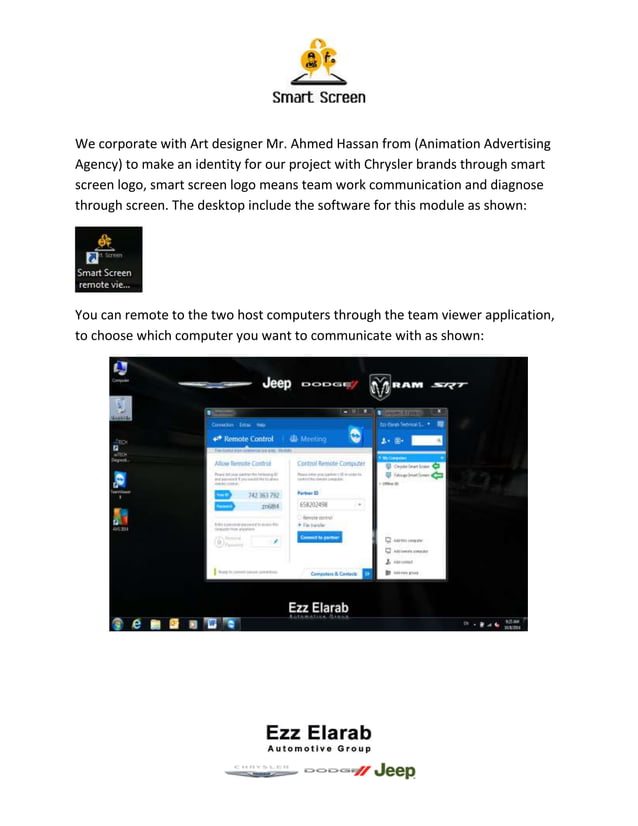 Chrysler Smart Screen | PDF