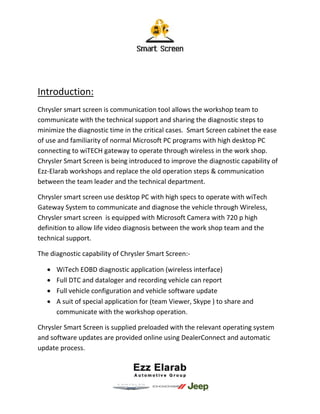 Chrysler Smart Screen | PDF