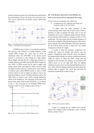 educational pwm inverter pulse generator | PDF