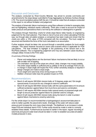 Open Pit Design Analysis | DOCX