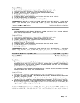 Resume_Vitthal_Ranadive_DotNet | PDF