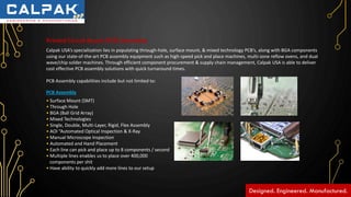 Calpak USA PPT | PDF