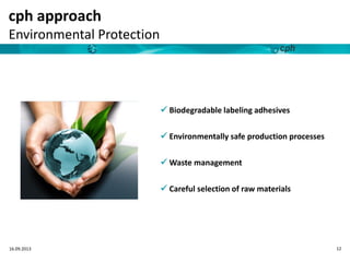 CPH GROUP COMPANY PRESENTATION | PPT