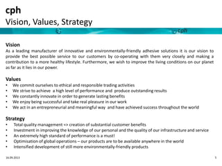 CPH GROUP COMPANY PRESENTATION | PPT