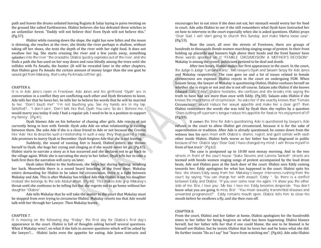 UNANSWERED CRIES-Analysed by Kakira, S.A. | PDF | Sports