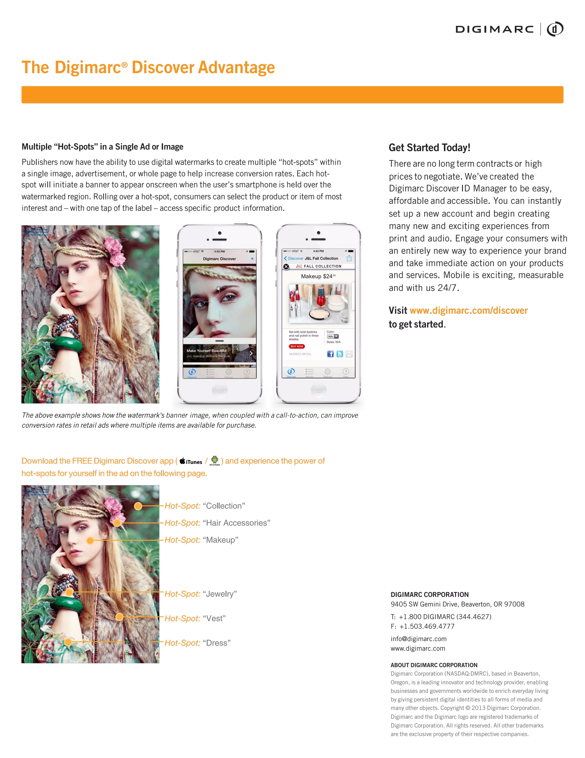 Digimarc Discover Digital Watermarking Demo Materials | PDF