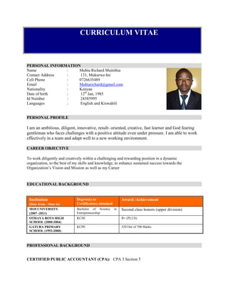 RESUME | PDF