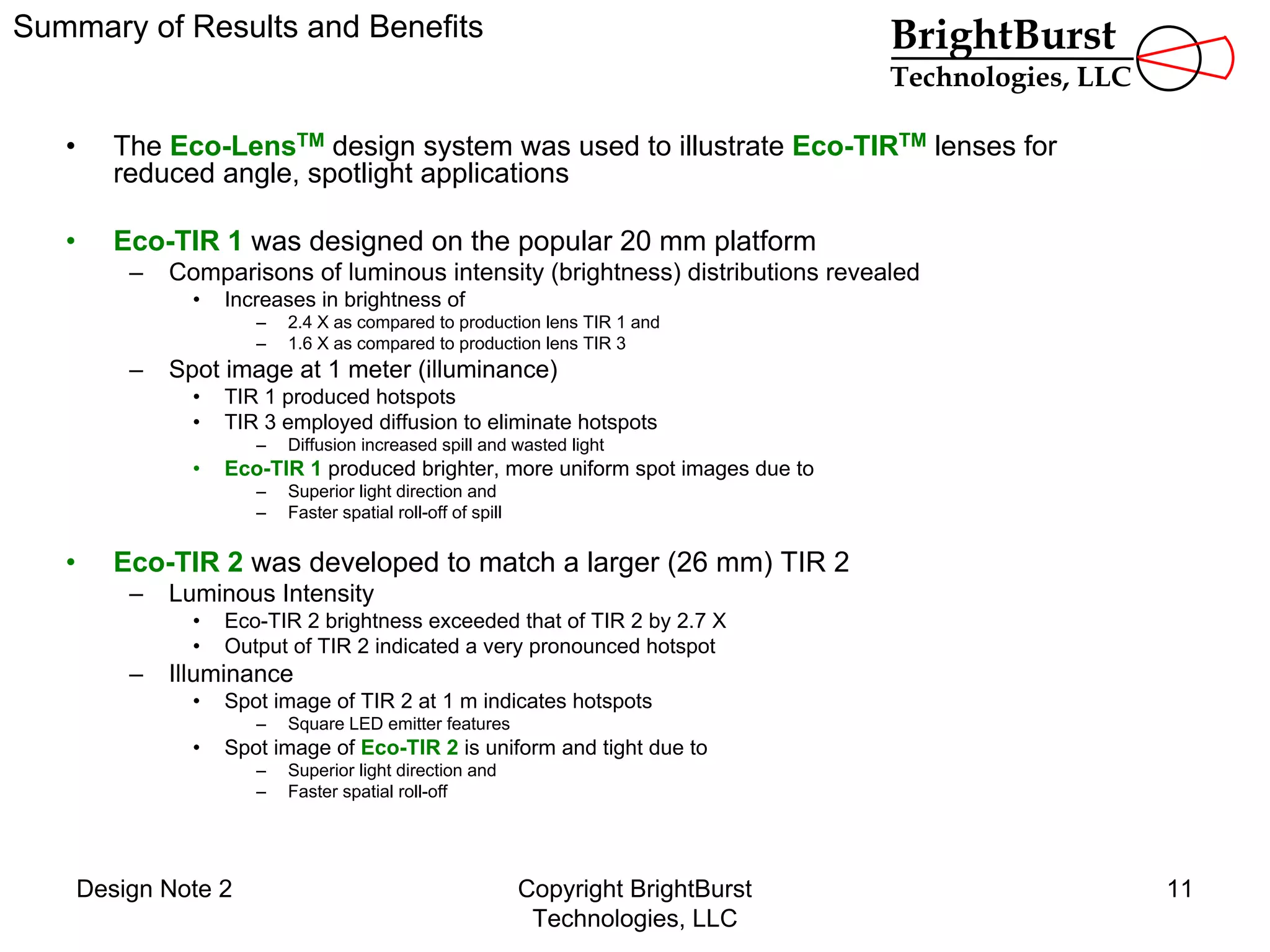 DESIGN NOTE 2 - TIR Lenses | PDF