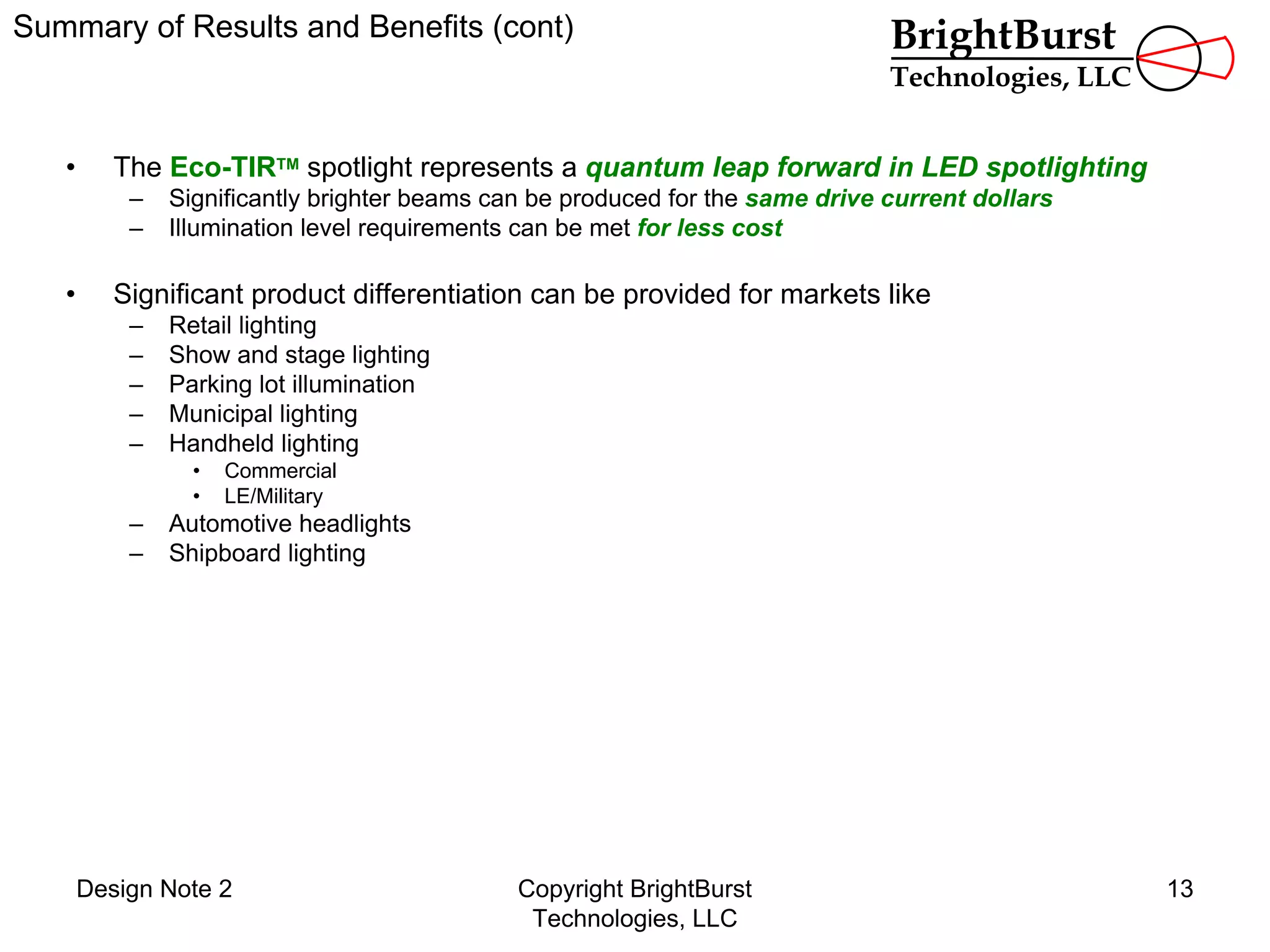 DESIGN NOTE 2 - TIR Lenses | PDF