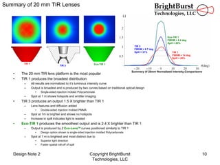 DESIGN NOTE 2 - TIR Lenses | PDF