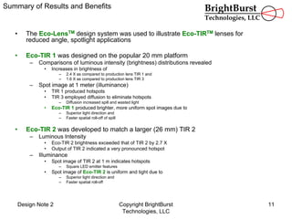 DESIGN NOTE 2 - TIR Lenses | PDF