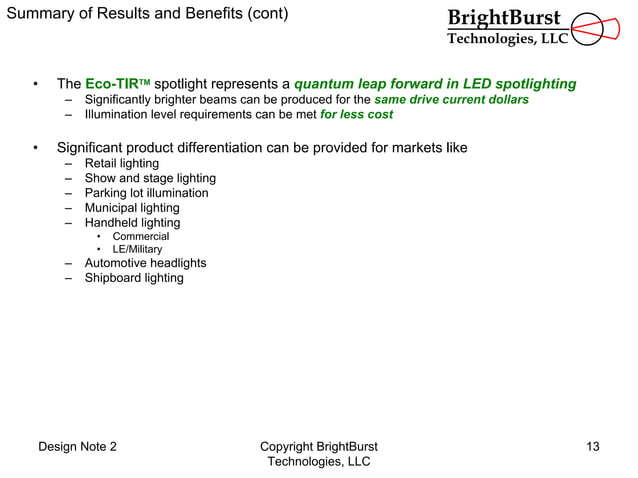 DESIGN NOTE 2 - TIR Lenses | PDF