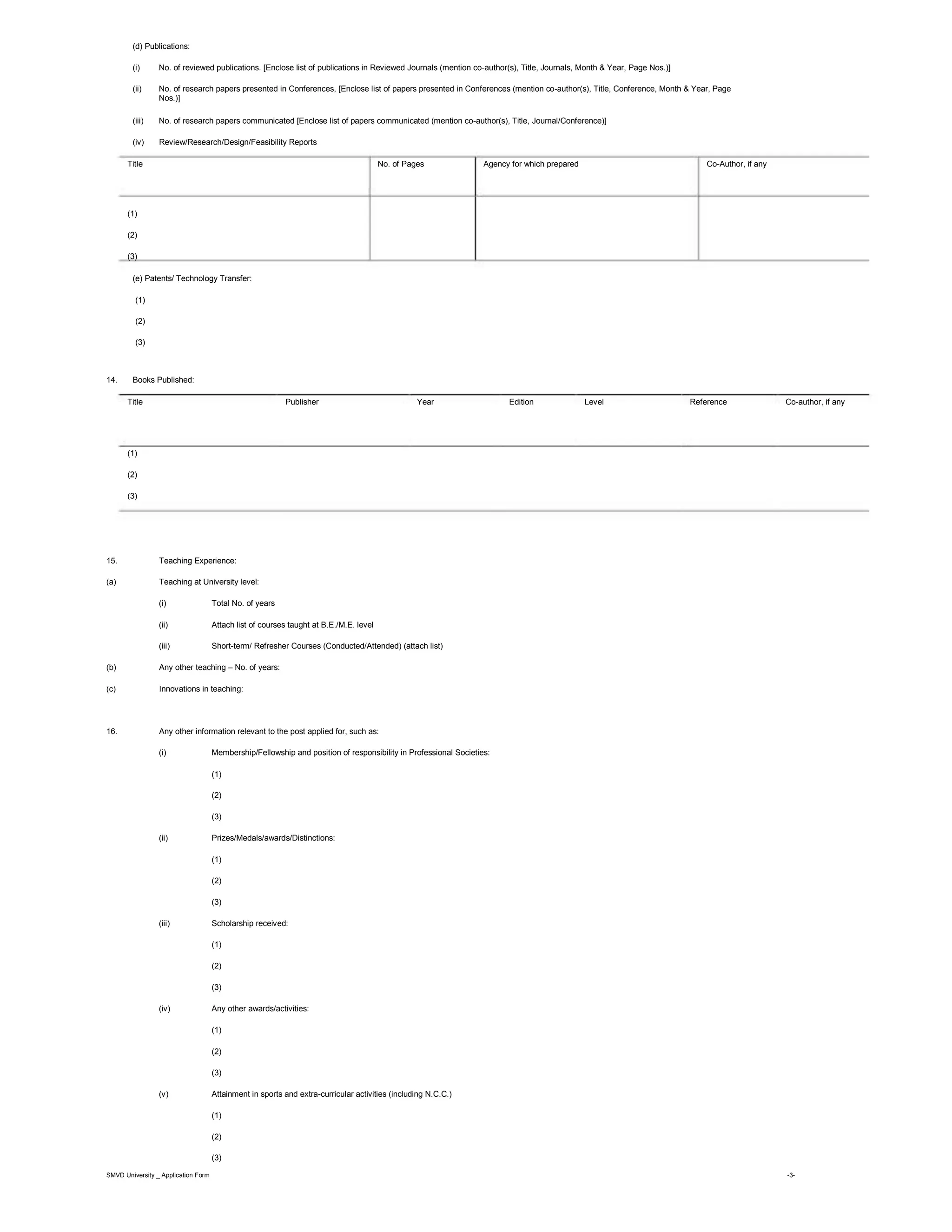Format_ApplicationForm_1 | PDF