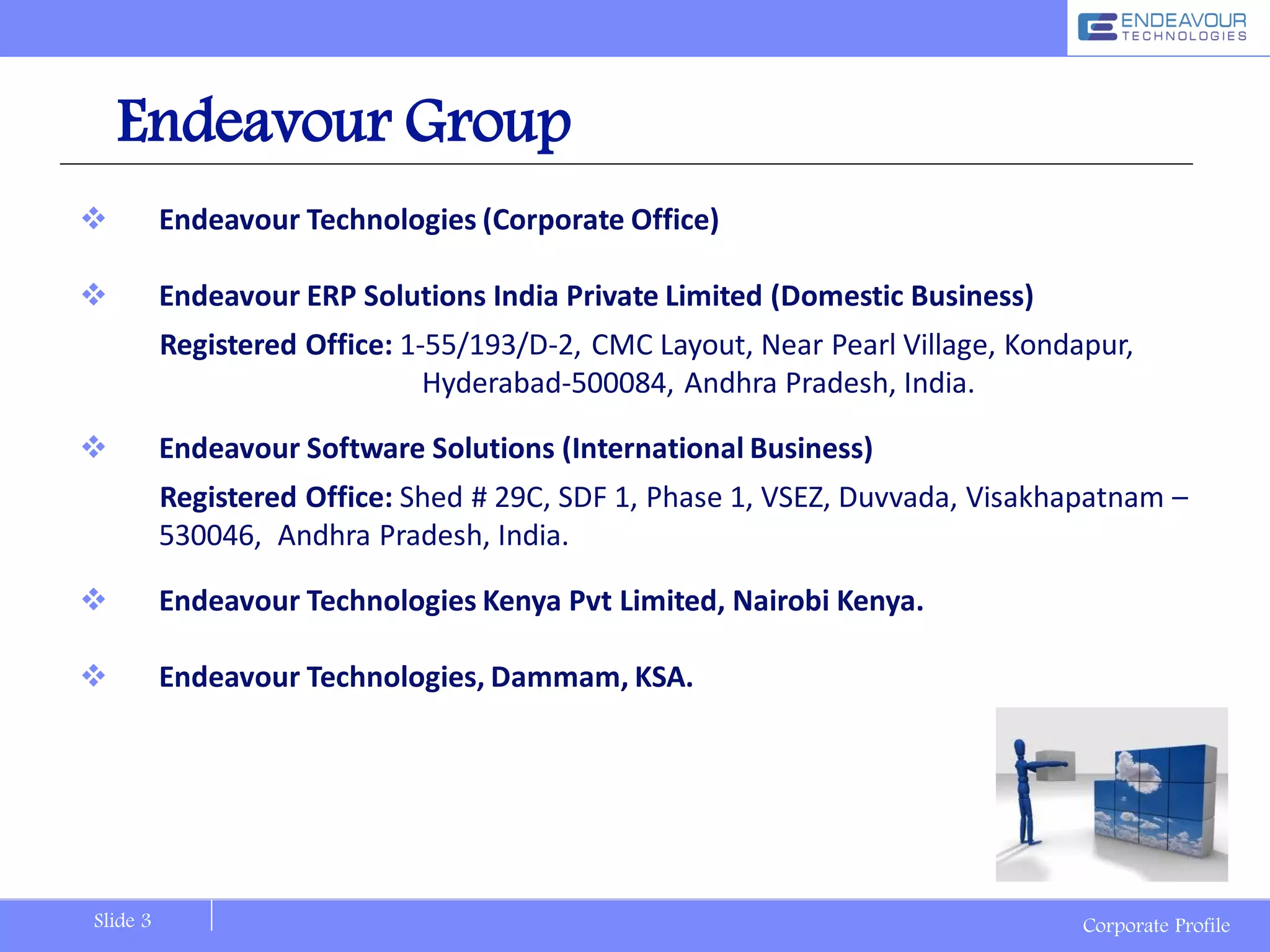 Endeavour-Corporate Profile | PDF