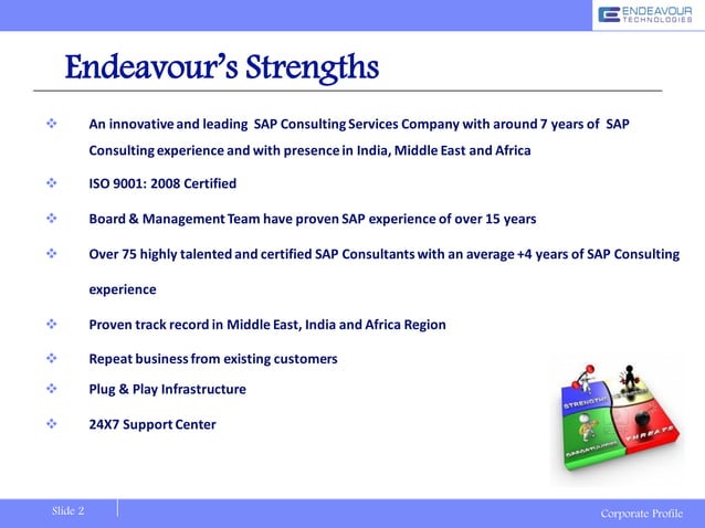 Endeavour-Corporate Profile | PPT