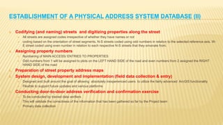 Establishment of a Physical Address System for Nairobi City County | PDF