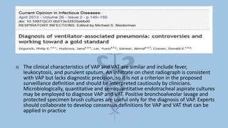 Ventilator-Associated Event (VAE2) | PPTX