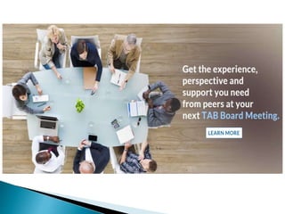 TAB – The Alternative Board- Introduction | PPT
