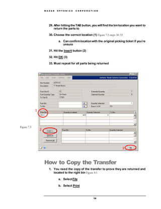 SOP of Return Process | DOCX