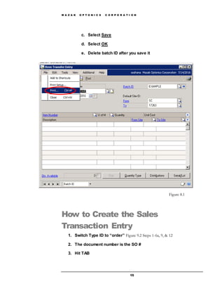 SOP of Return Process | DOCX