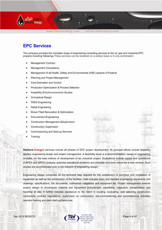 REDECO Profile 1394.11.21 Eng | PDF