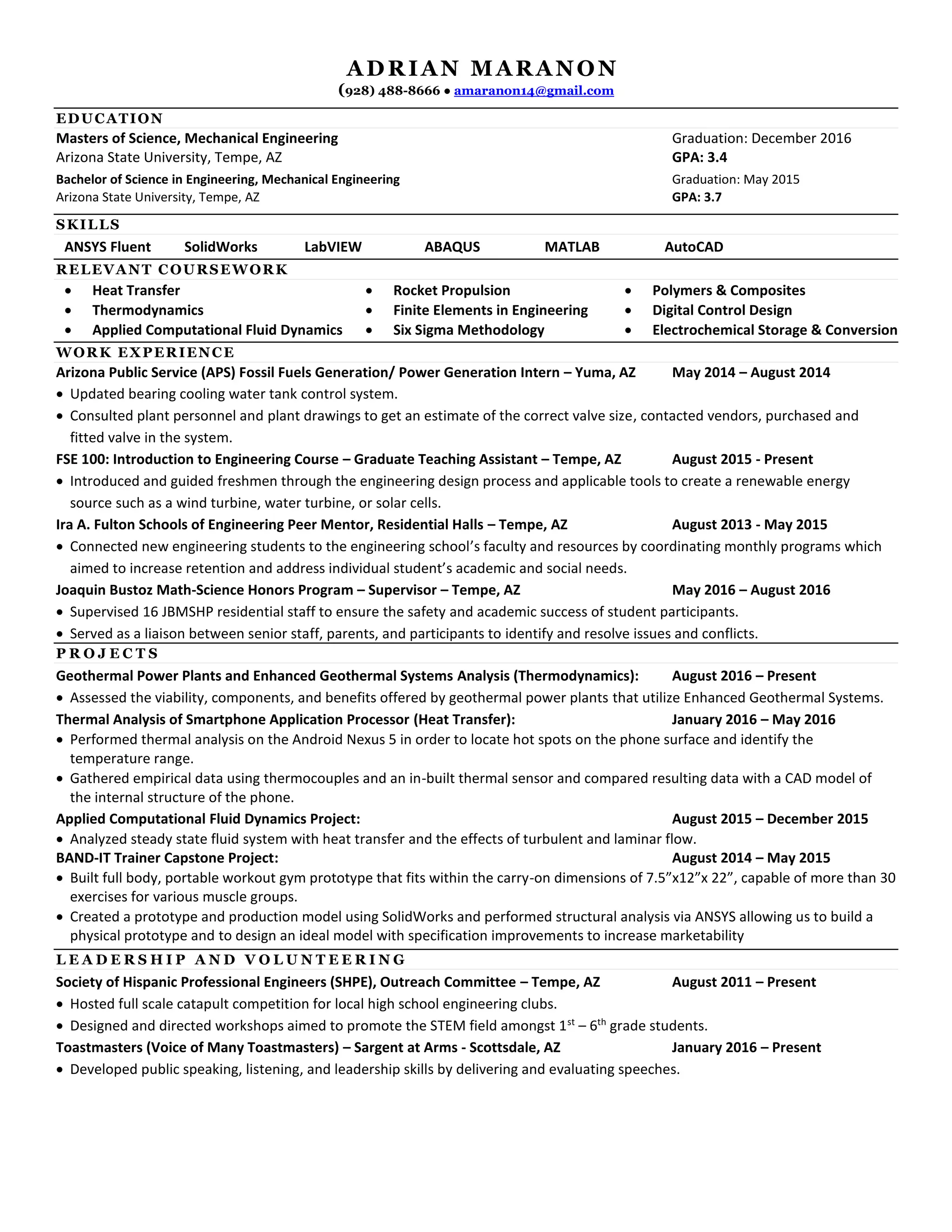 Maranon_Adrian_Resume | PDF