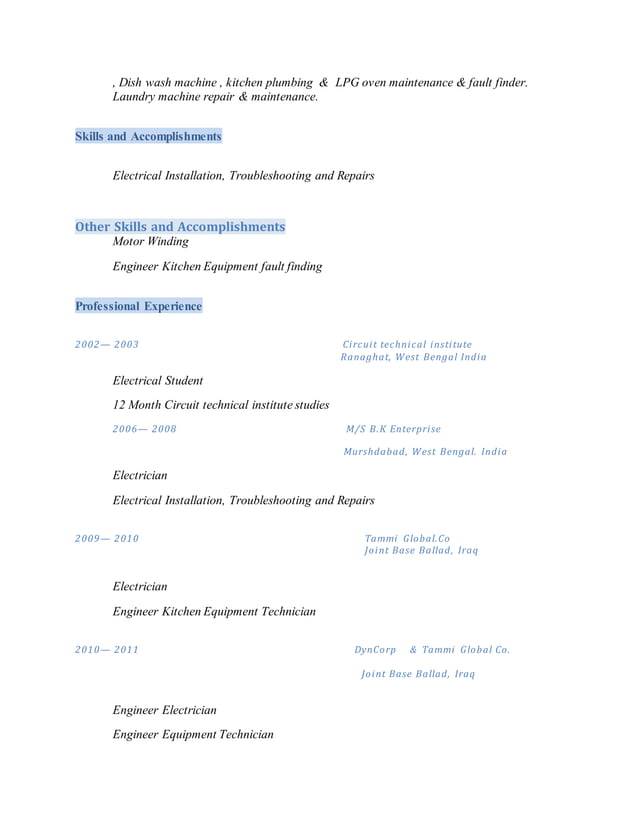 avijit mondal Resume | PDF