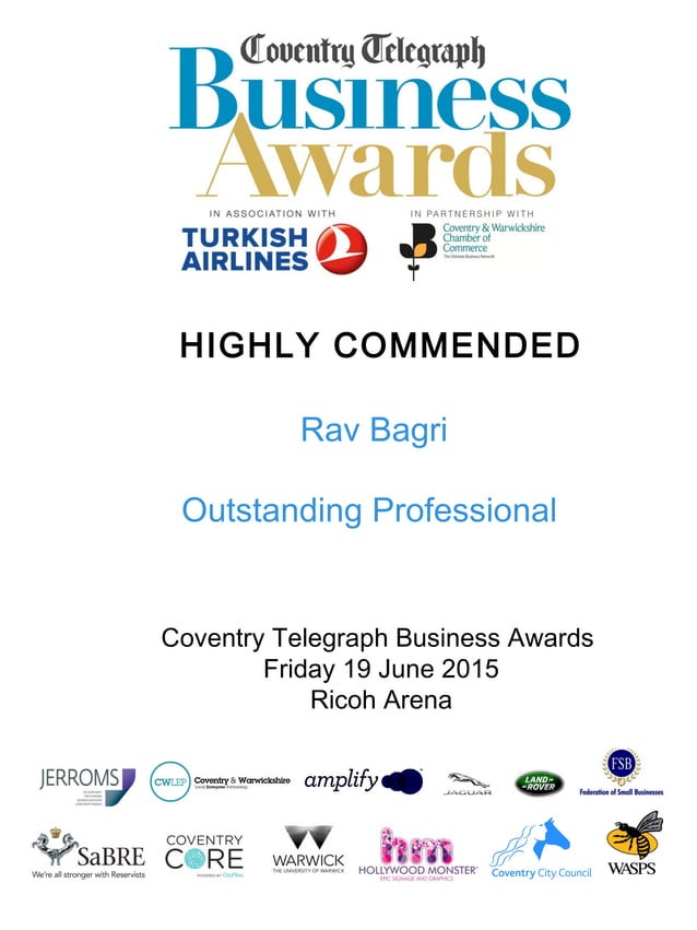 Highly Commended Award- June 2015 | PDF