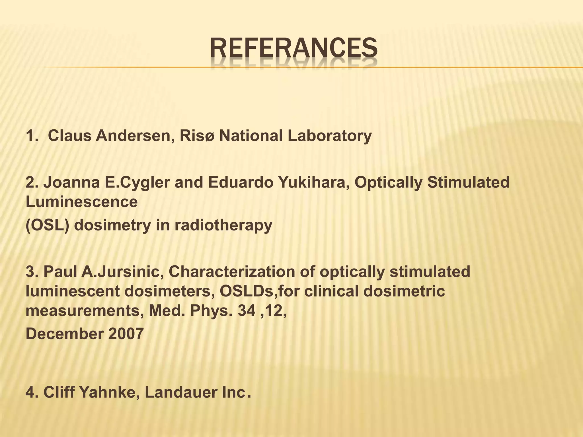 OSLD Prsentation | PPTX