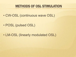 OSLD Prsentation | PPTX
