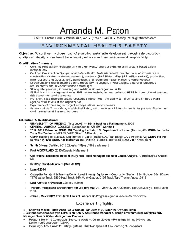 Amanda_Paton_2017_CV | PDF
