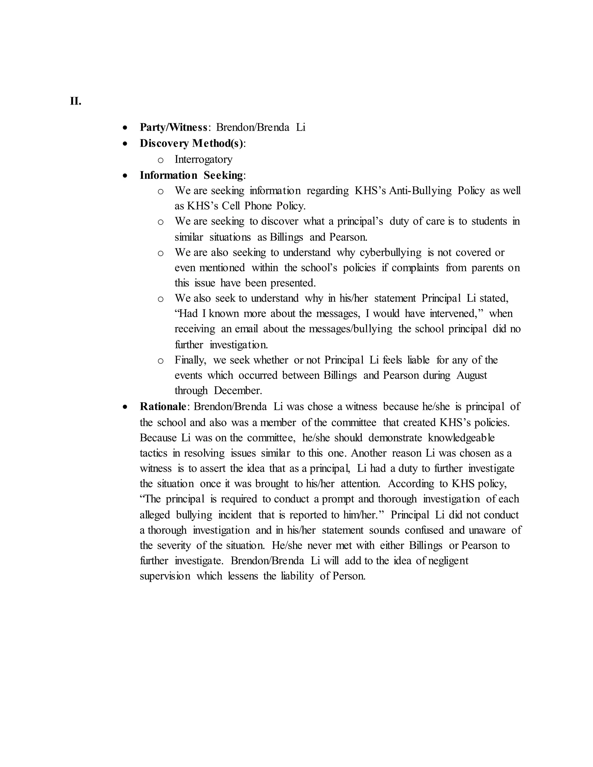 POLS 243 DISCOVERY PLAN | PDF