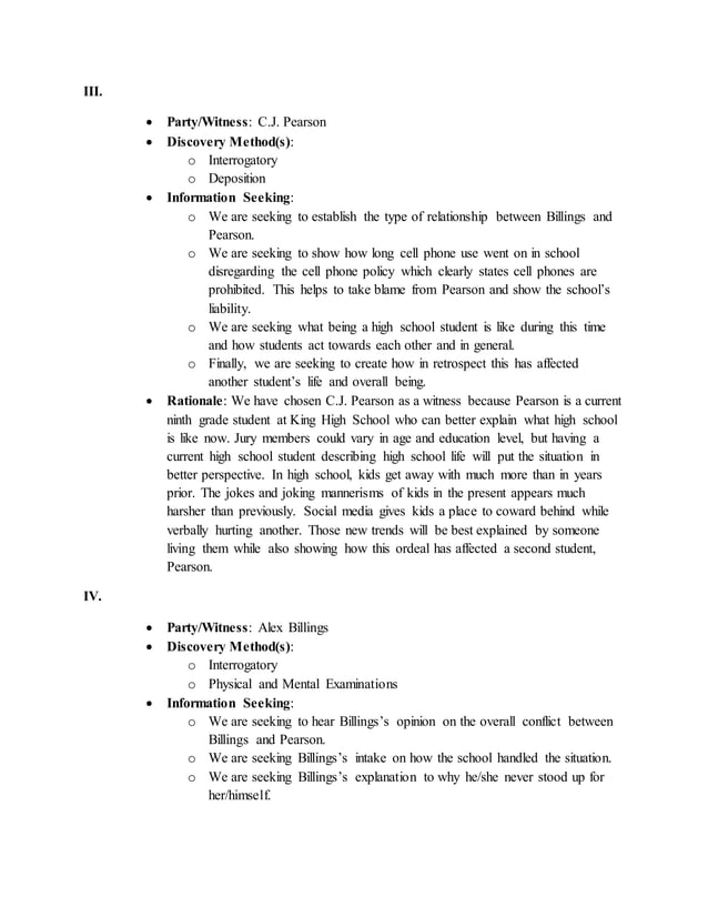 POLS 243 DISCOVERY PLAN | PDF