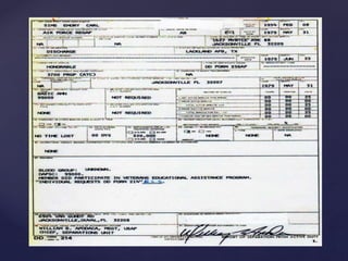 Honorable Discharge and Form DD - 214 | PPTX