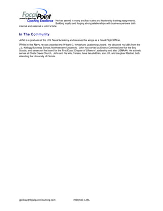 Meet John Geshay | DOC