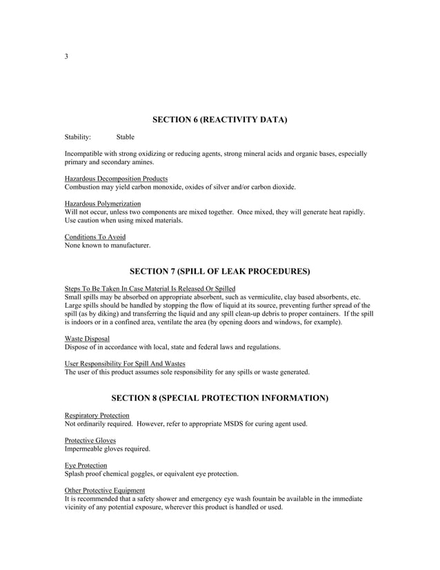 EP600&EP600S Material Safety Data Sheet | PDF