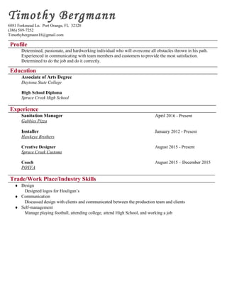 Resume+Template | DOC