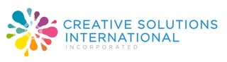 Creative Solutions Logo Light Colors | PPT