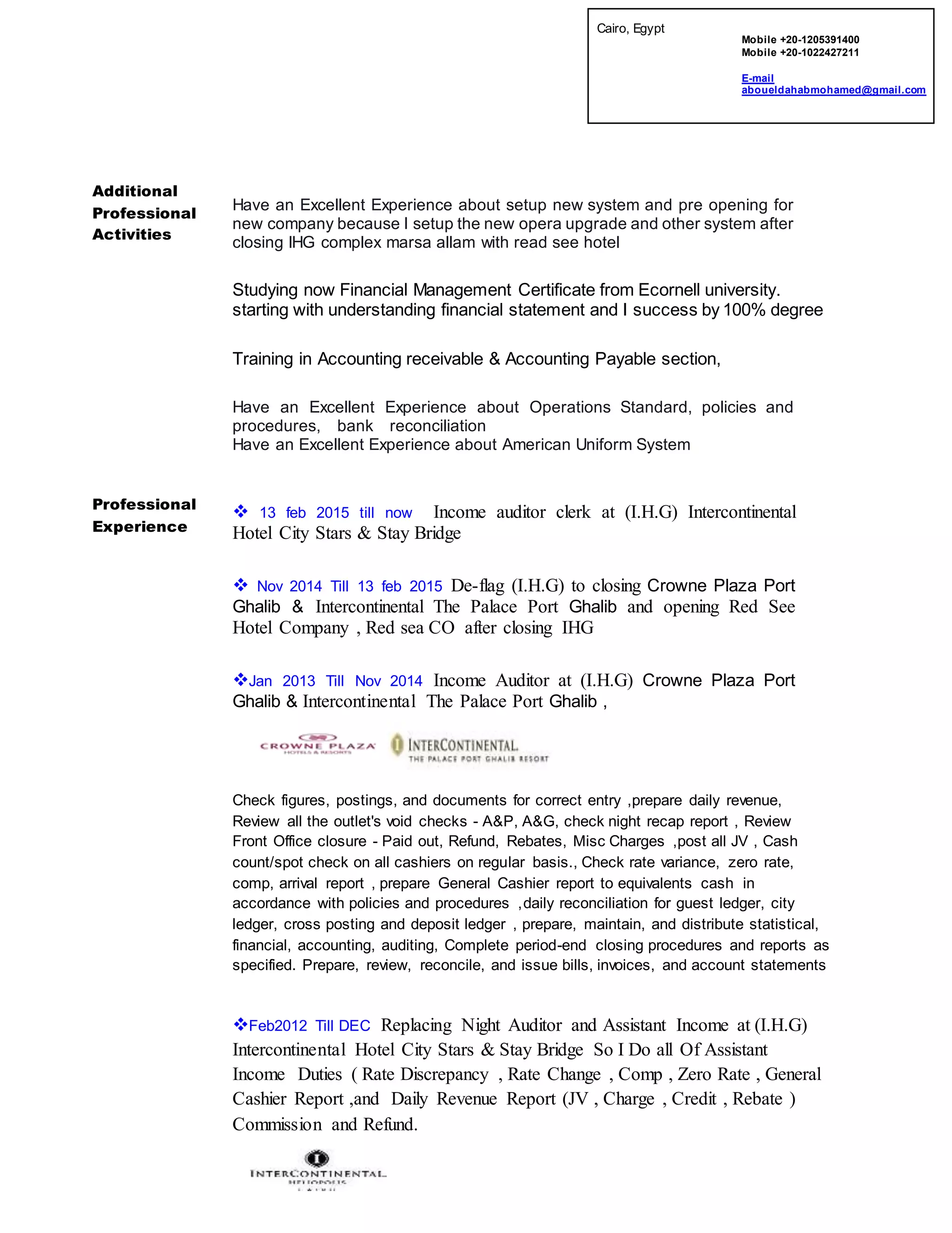 Mohamed Sabry -CV L | DOCX