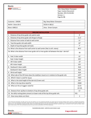 EXXON-Deepwater Champion EB946 | PDF