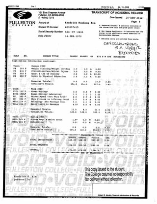 cal state long beach transcript | PDF