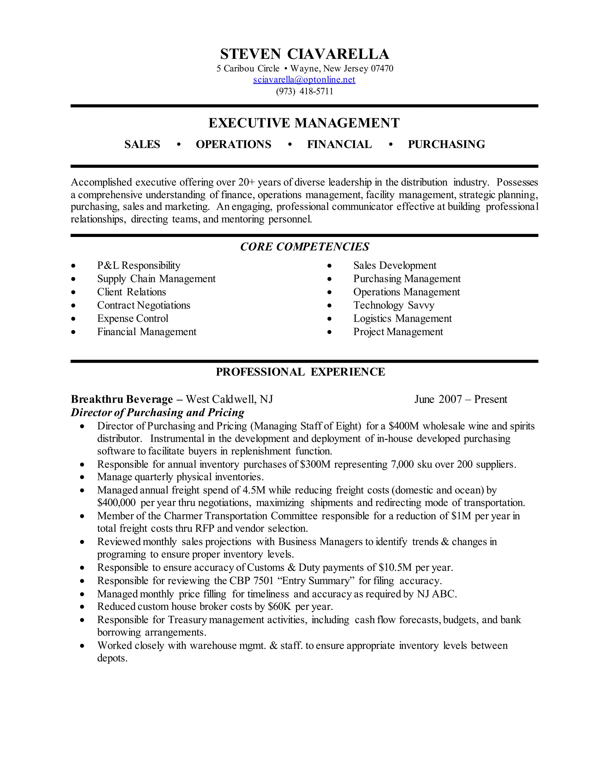 Ciavarella_Resume_201701 | DOCX