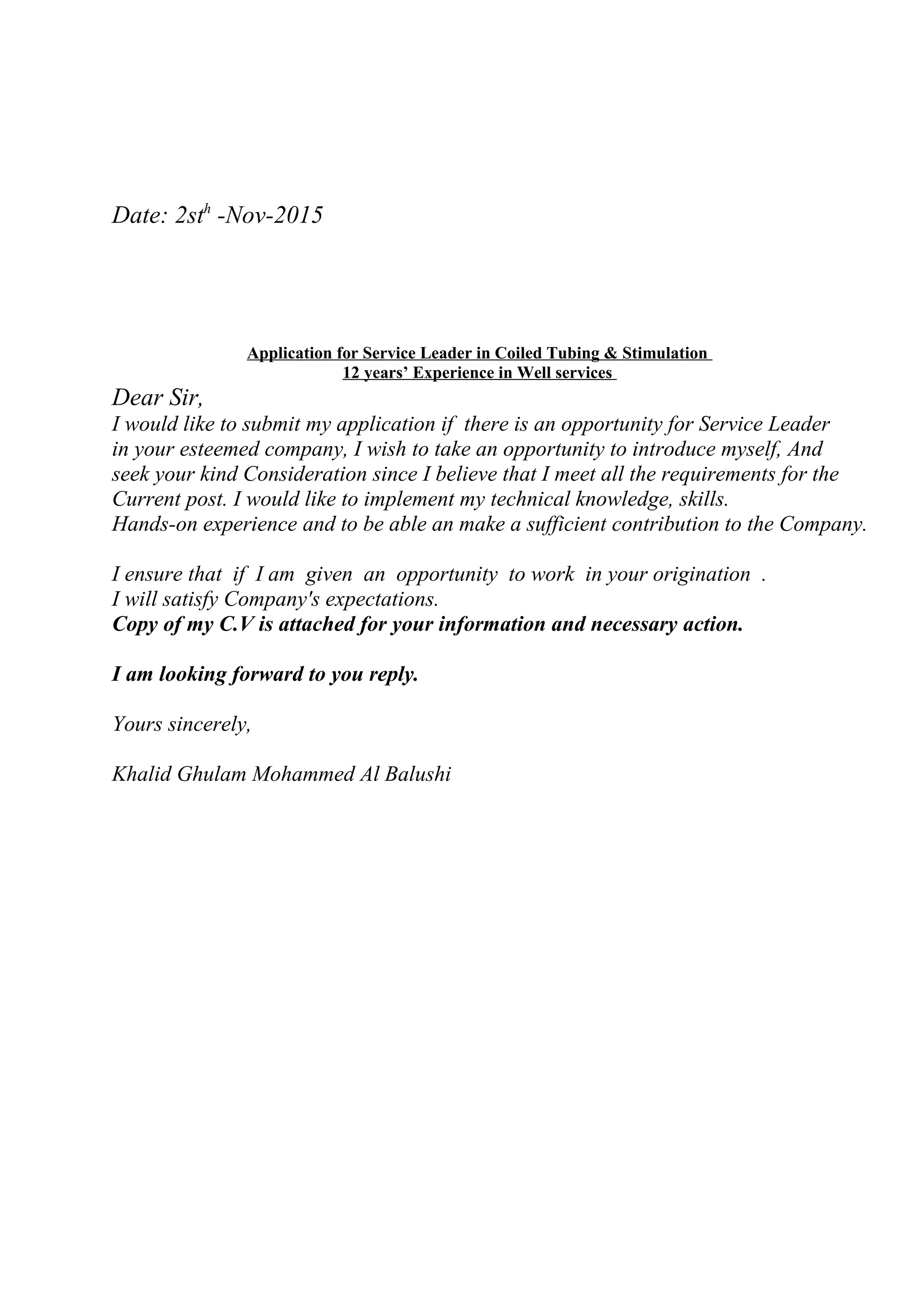 Khalid Update Curriculum 2015 | DOC